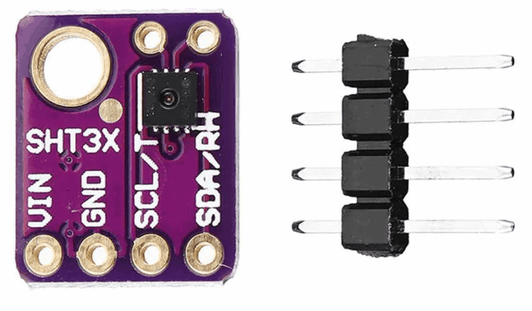 راه اندازی سنسور رطوبت و دما SHT3x